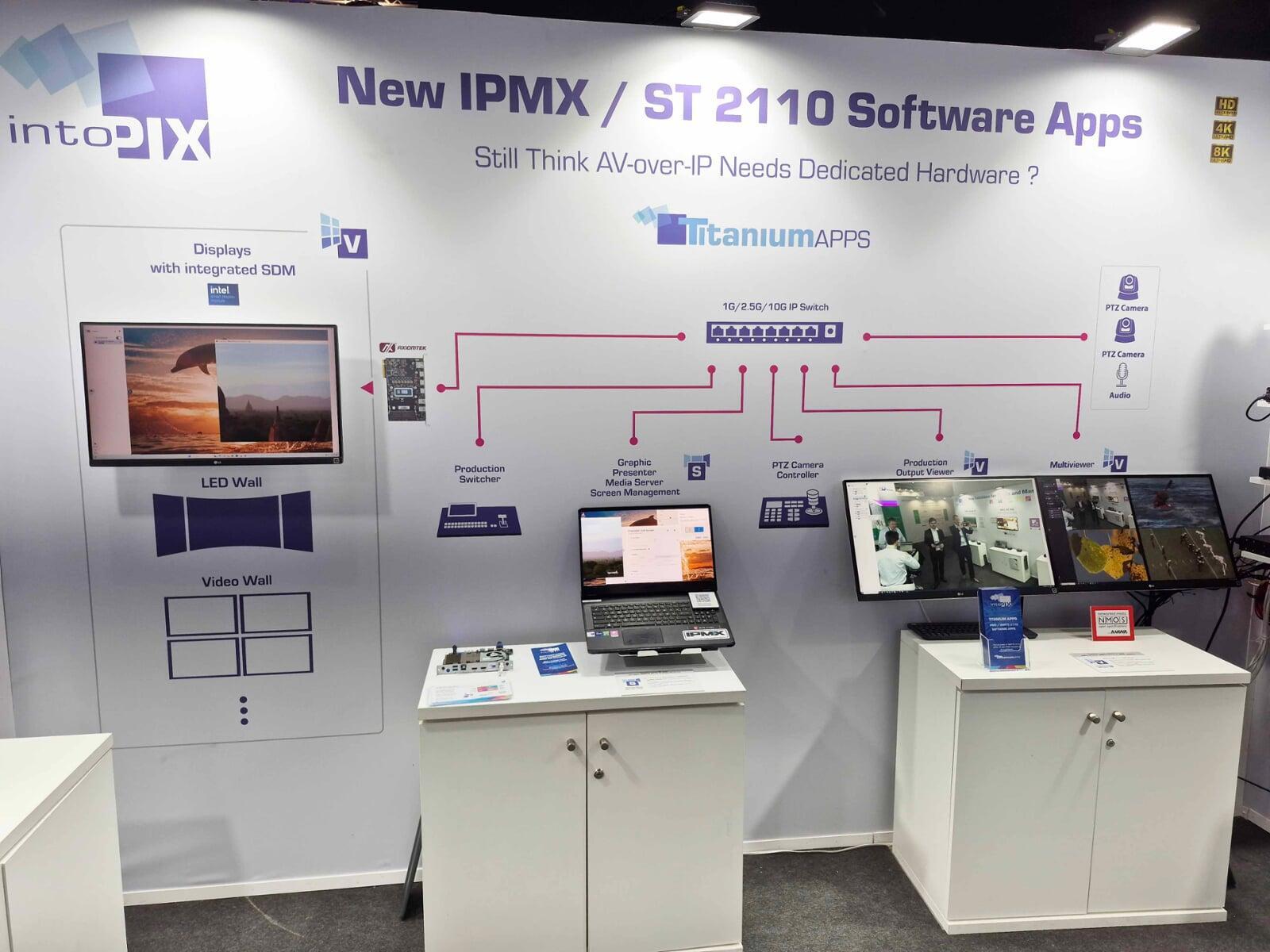 ISE 2025 Recap: Discover Titanium Software Apps & How They Transform AV-Over-IP Workflows | intoPIX